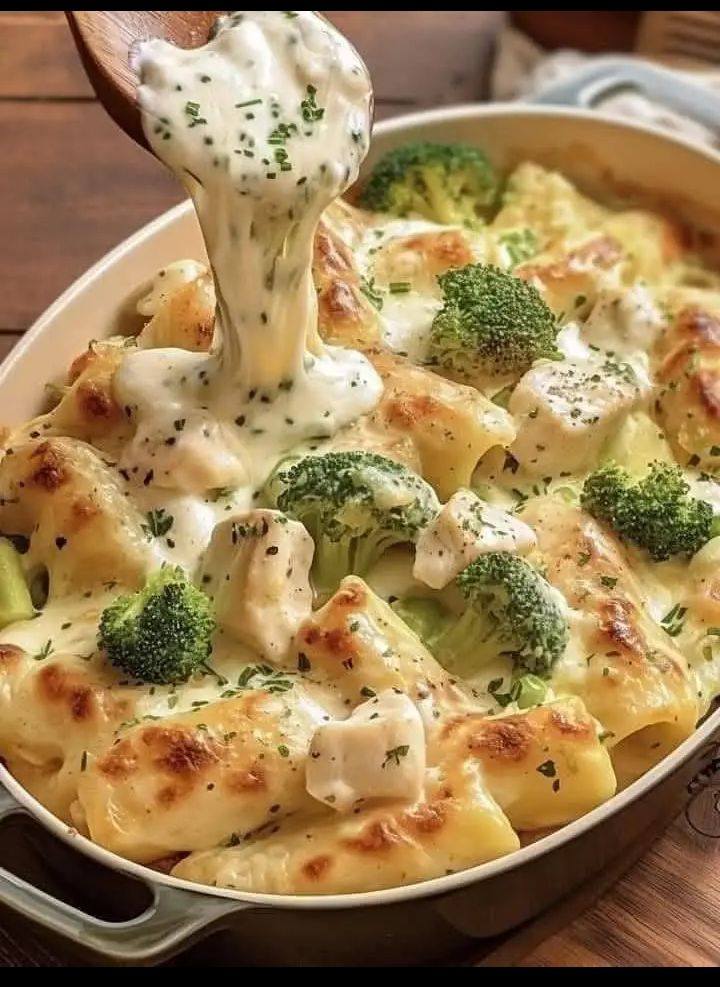 Creamy Baked Broccoli & Chicken (Diabetic-Friendly) – WebNeza