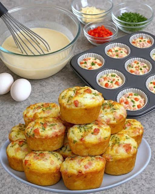 Mini Egg Muffins (4 Ingredients) – WebNeza