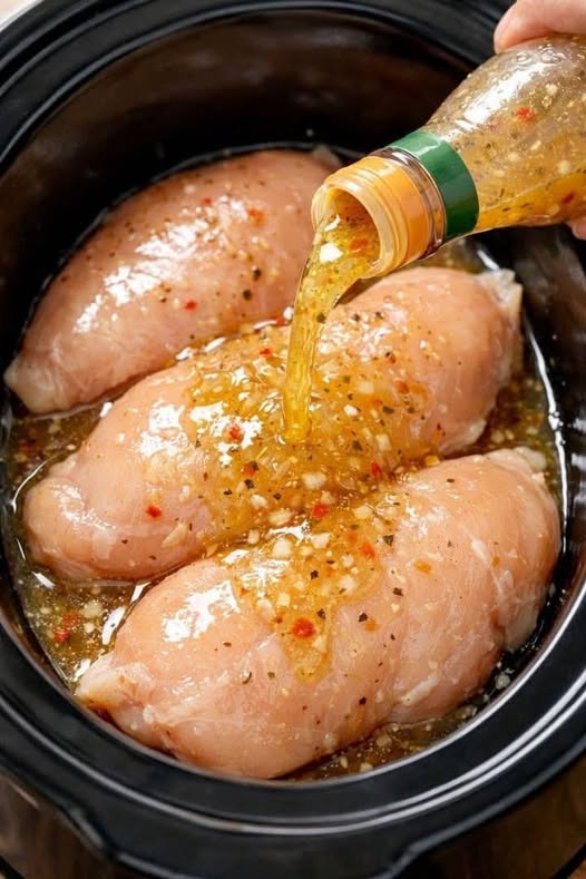 Slow Cooker Italian Dressing Chicken – WebNeza