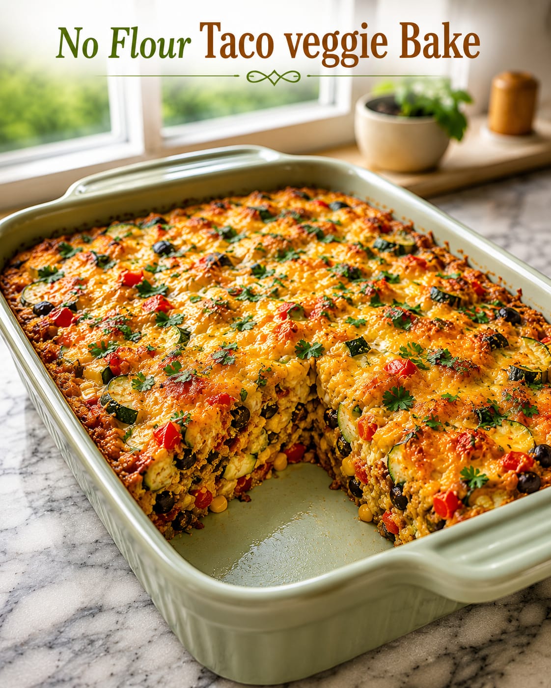 No Flour Taco Veggie Bake (High-Protein, Gluten-Free) – WebNeza