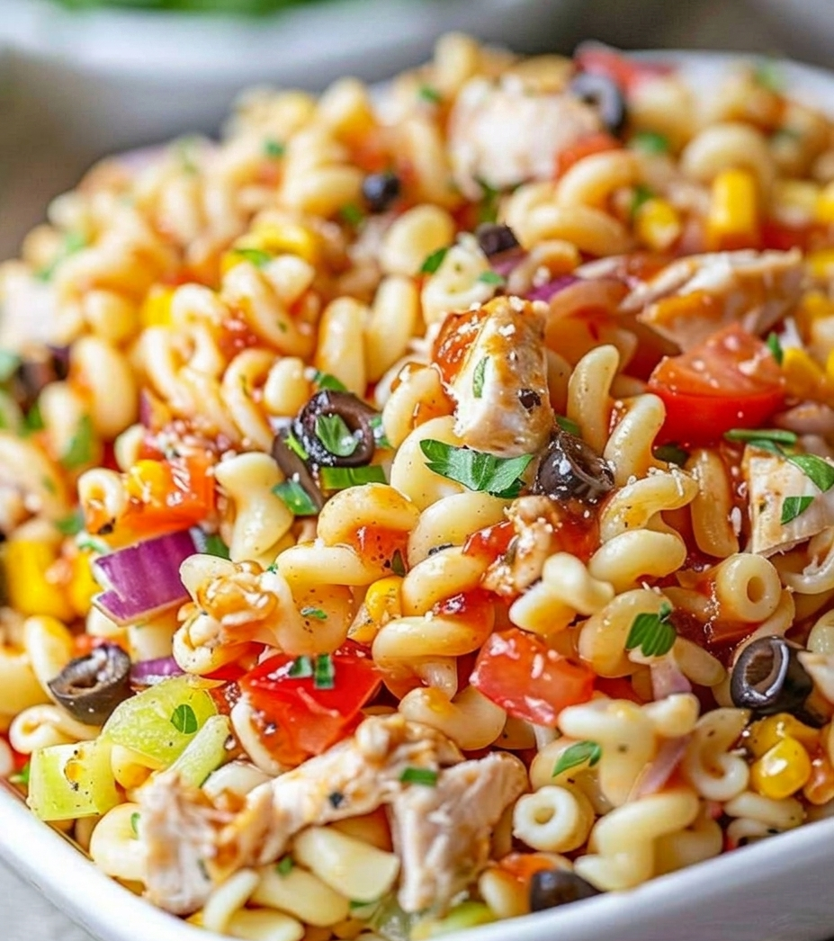 Smoky BBQ Chicken Pasta Salad – WebNeza